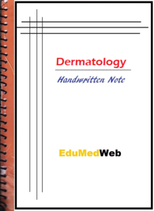 Dermatology Short Note [PDF] - EduMedWeb